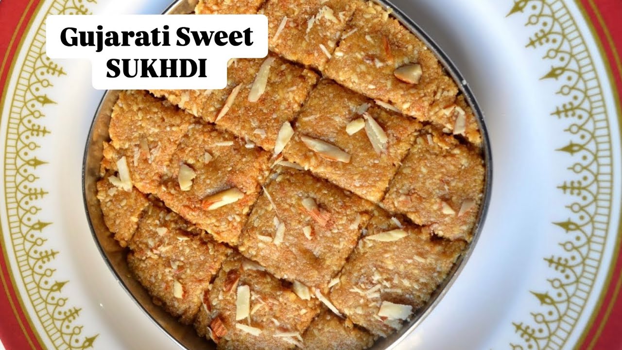 ગુજરાતી સ્વીટ સુખડી | Traditional Gujarati Delight | sukhdi sweet ...