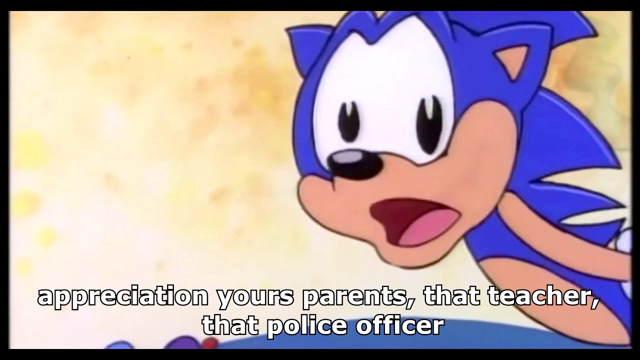 Sonic Says Physical Harassment: Engrish Edition - YouTube