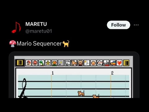 🍄mario sequencer🐈 - YouTube