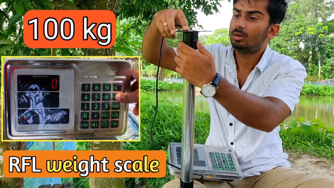 RFL 100 kg weighing scale || আর এফ এল ১০০ কেজি ওয়িং স্কেল ফিটিংস - YouTube
