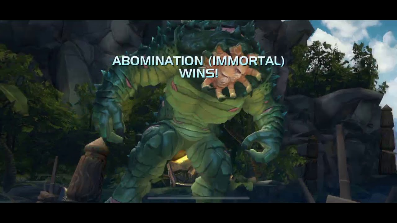 MCOC - Immortal Abomination melts 7.1.5 Nightcarnage - Easy Solo! - YouTube