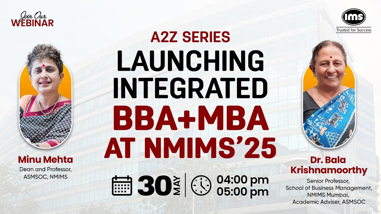 Launching BBA + MBA at NMIMS '25 | Live Q&A with mentors & All about ...