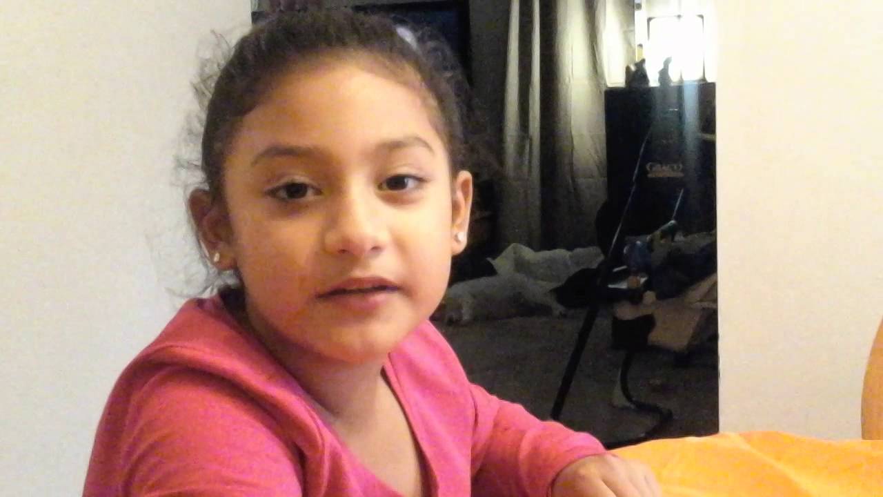 Nevaeh sings Do you want to build a snowman - YouTube