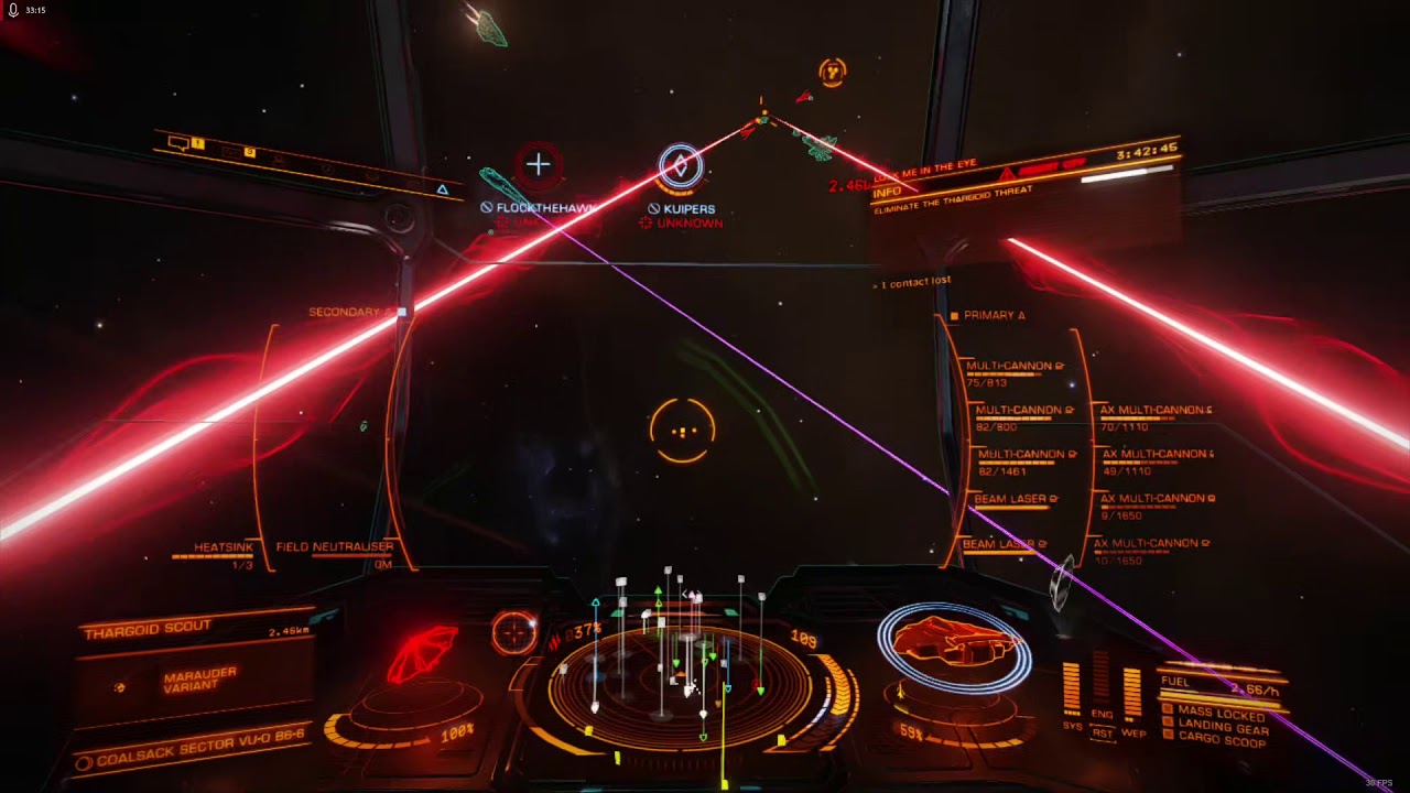 Elite Dangerous | Gameplay | Type 10 | Anti Scout Build - YouTube