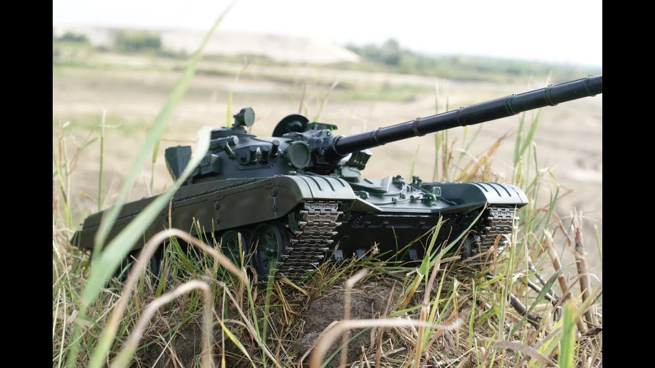 Rc tank T-72 Ural - the first kilometers | Т-72 Урал | - YouTube
