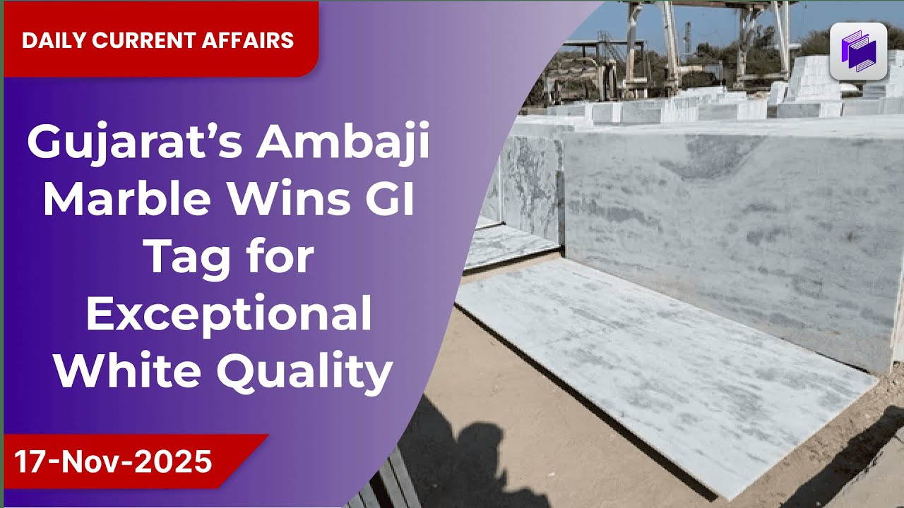 🪨 Gujarat’s Ambaji Marble Wins GI Tag for Its Exceptional White Quality ...