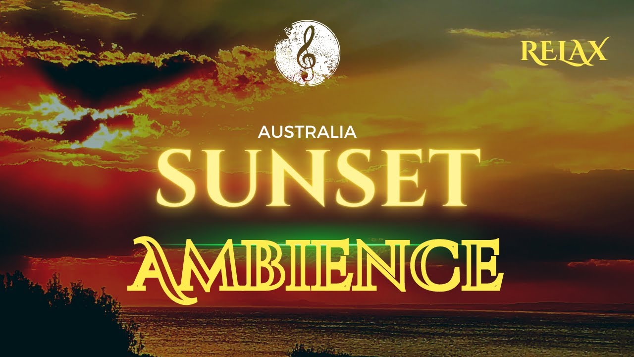 Clouded Sunset - Beautiful Ocean View- Ambience - Beautiful Ambient ...