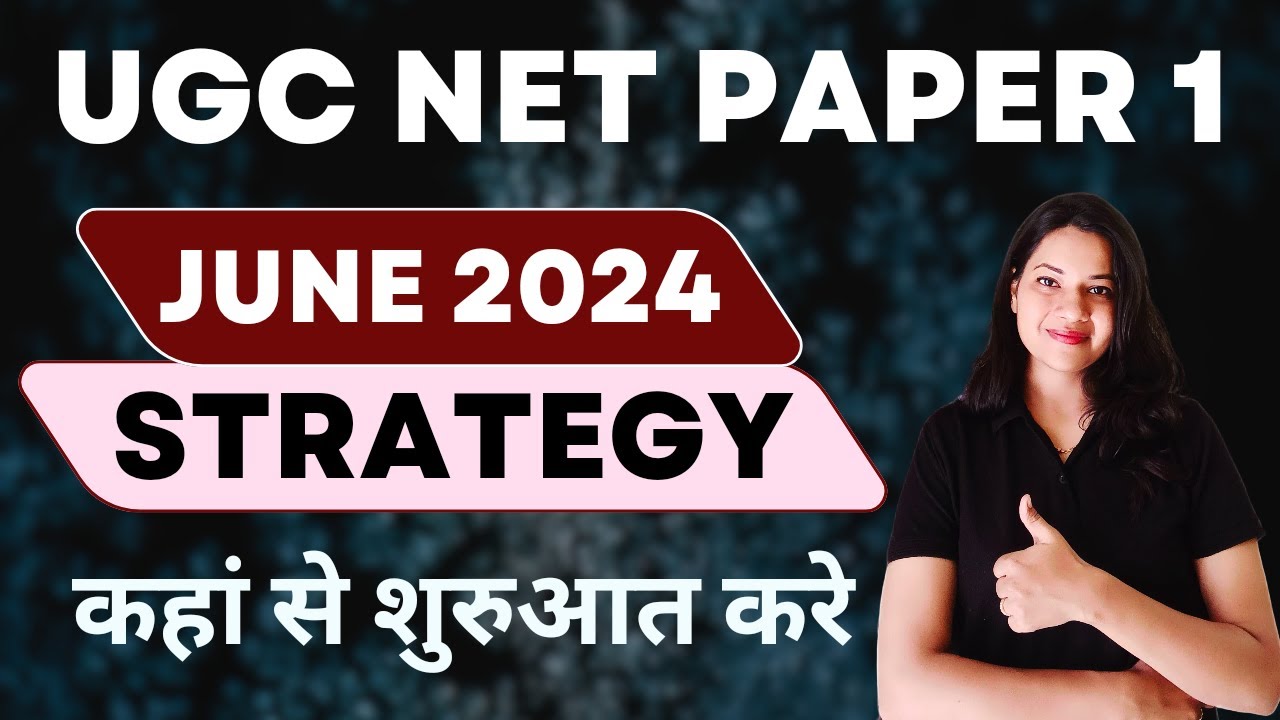 Ugc Net Paper 1 June 2024 Preparation Strategy | Neha Raghuwanshi Mam ...
