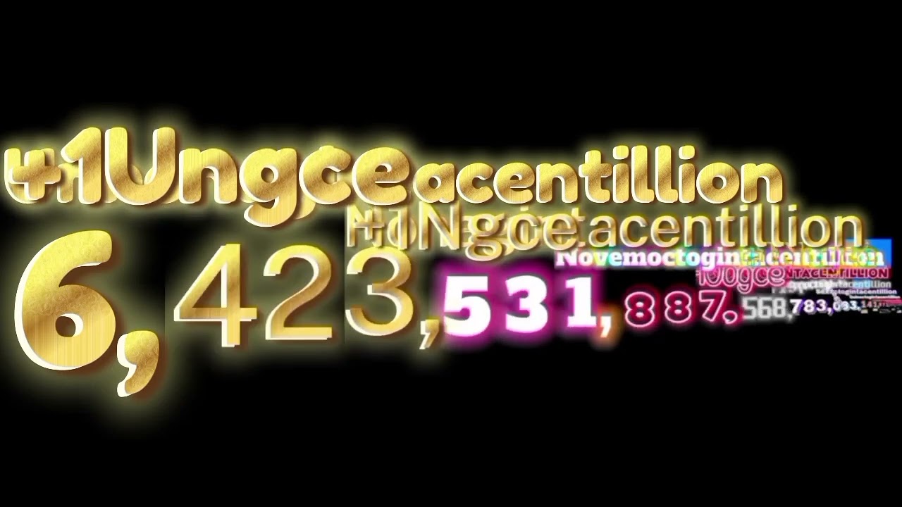 Numbers 1 to 1 Duononagintacentillion (192/200) Ducentillion - YouTube
