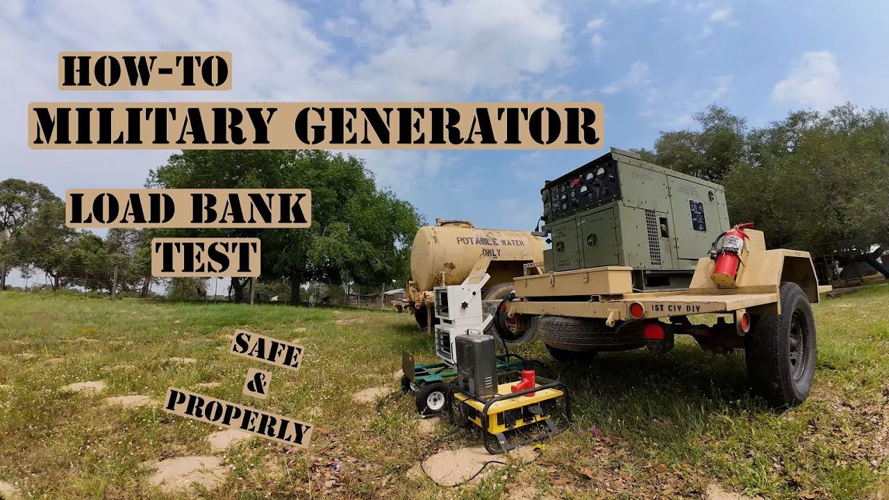 Military Generator Load Bank - YouTube