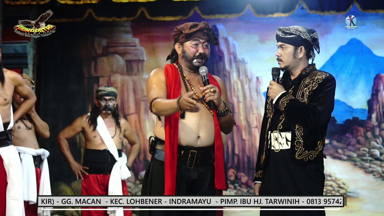 ADU MULUT AMIN HERMAWAN LAWAN LEMEN BUTA SANGA YUDHA PUTRA SHOW CIBURAK ...