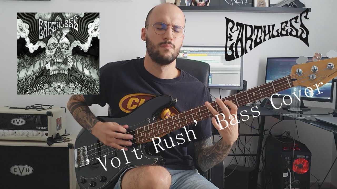 Earthless - Volt Rush (Bass Cover) - YouTube