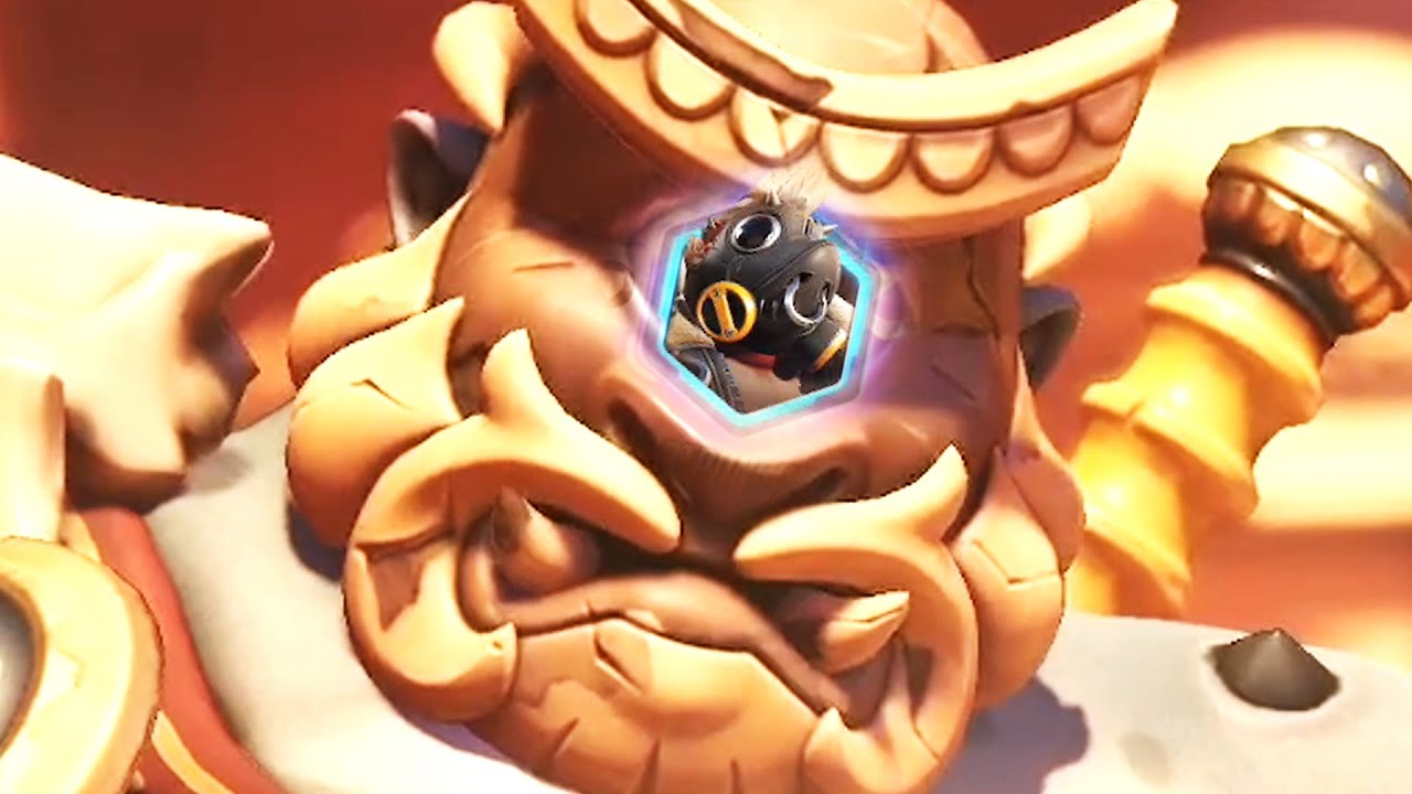 CYCLOPS ROADHOG is OP | Overwatch 2 Battle for Olympus - YouTube