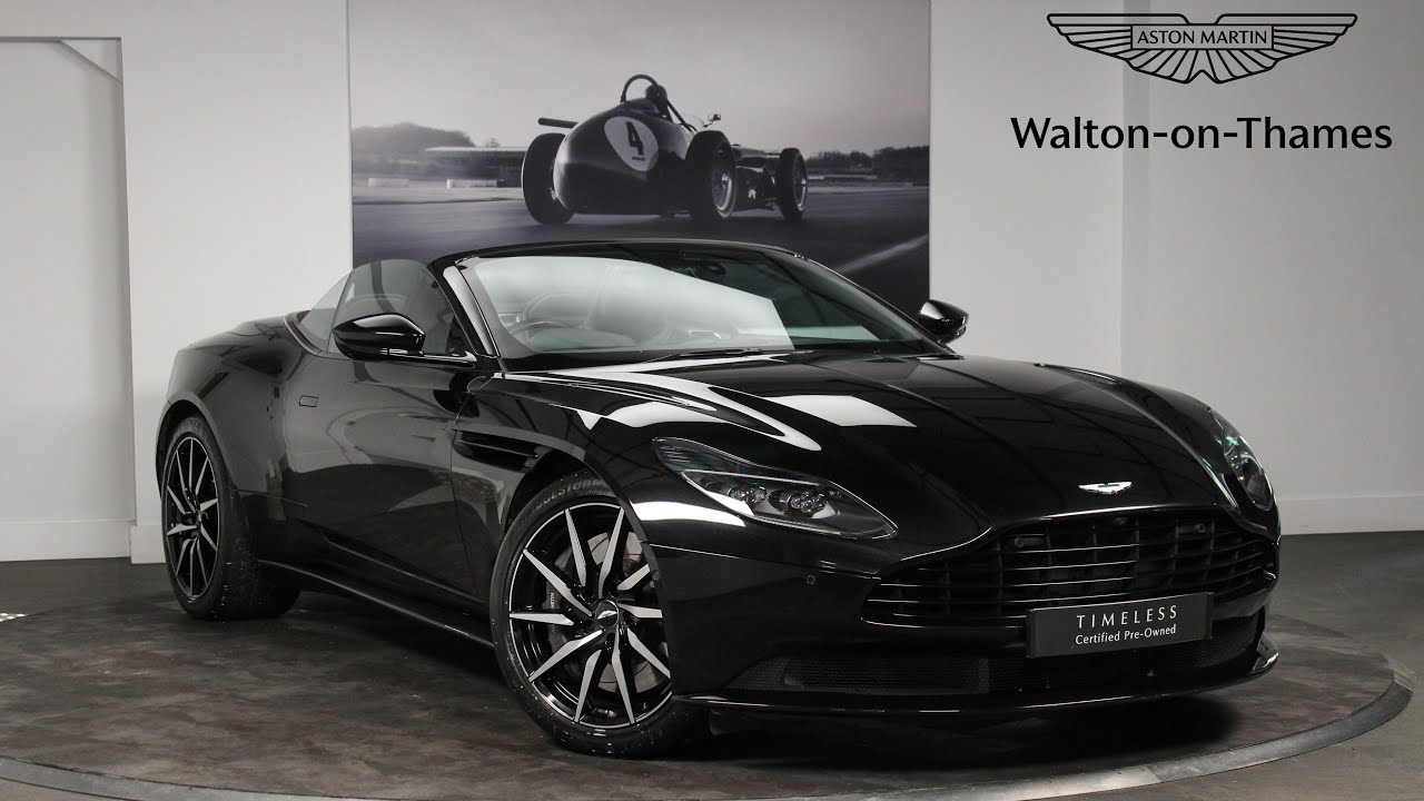 A Timeless Aston Martin DB11 Volante Finished in Onyx Black - A Walk ...