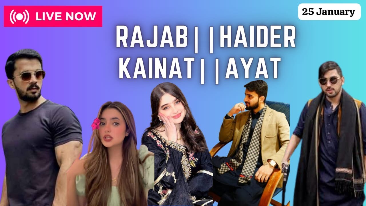 LIVE Rajab Butt || Mr Patlo || Haider Shah || Kainat Qureshi || Ayat Akbar ---- LIVE # ...