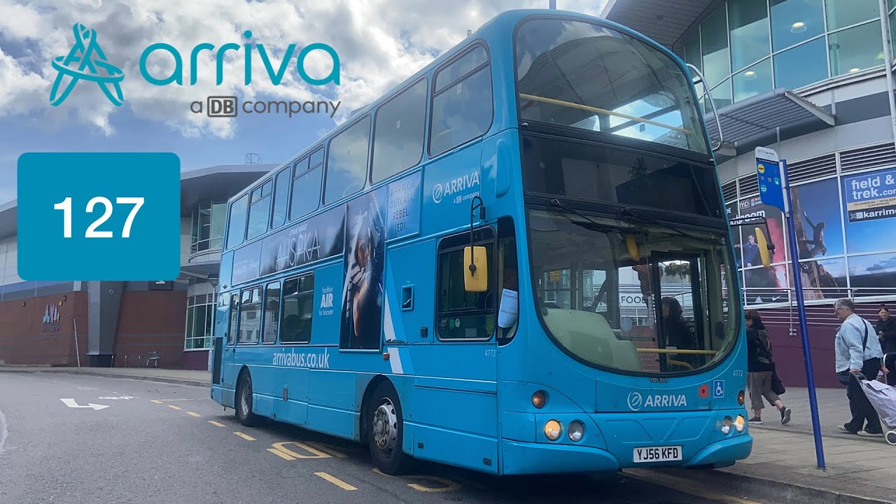 *Bad Diff* Arriva Midlands 4772 Wright Pulsar Gemini VDL DB250 | Route ...