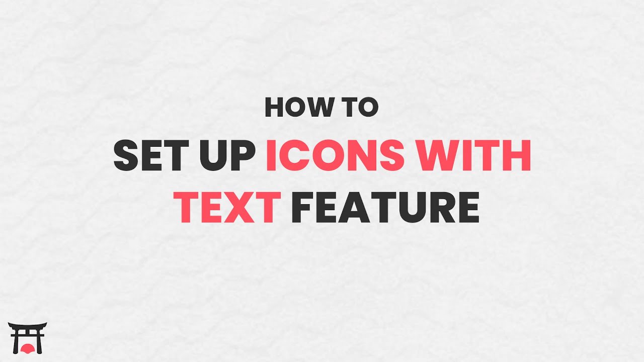 How to set up "Icons with Text" in Product Page - YouTube