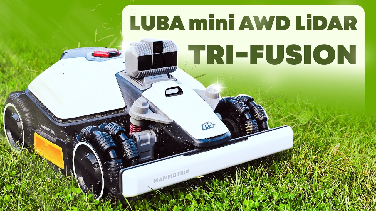 LUBA mini Tri-Fusion (LiDAR + Vision + RTK) – robot, który poradzi ...