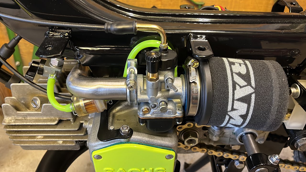 80 ccm, Sachs 505, Hercules Prima, Teil 2: "Aufbau GringoMofa" Tuning ...