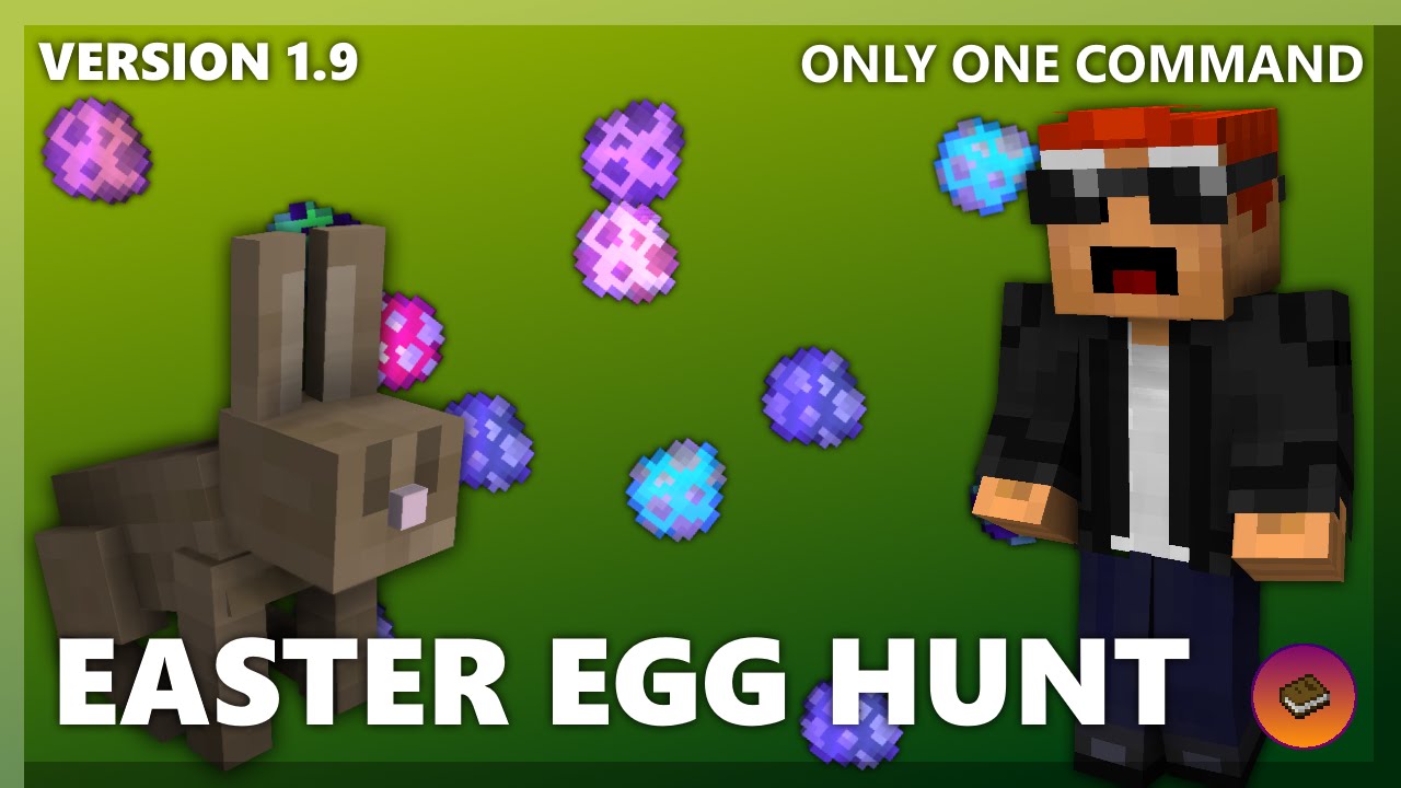 EASTER EGG MINIGAME in only one command! [Minecraft 1.10] ft. SmooBoo - YouTube
