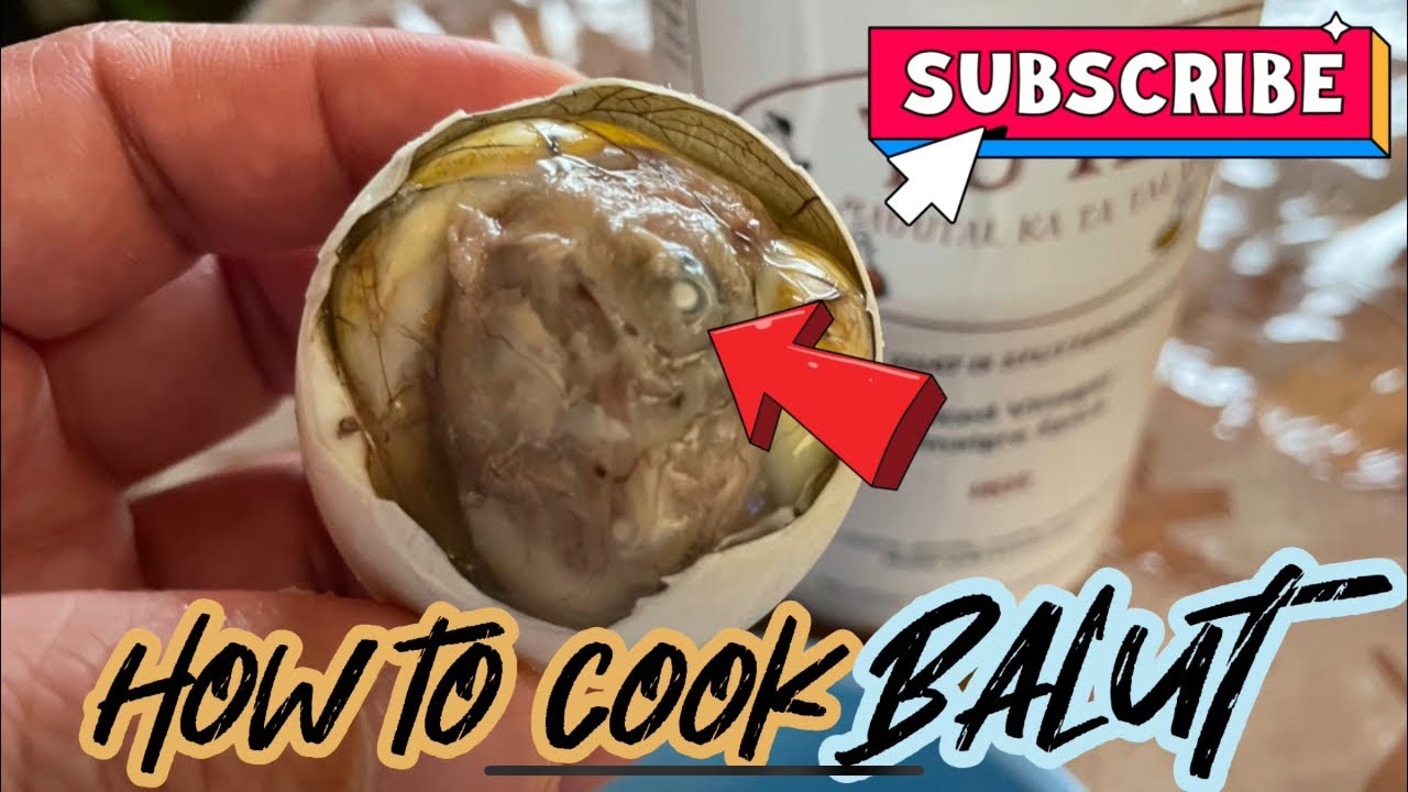 HOW TO COOK BALUT (duck egg) Pilipino street Foods Favorite! - YouTube