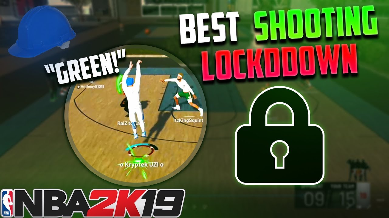 The BEST SHOOTING LOCKDOWN ON NBA 2K19! Best Lockdown Jumpshot ...