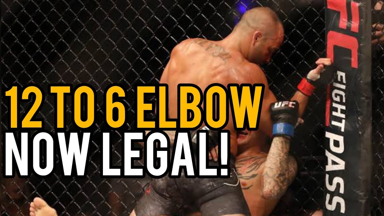 The UFC LIFTS Ban Of 12 to 6 Elbow! Is This Dangerous? - YouTube