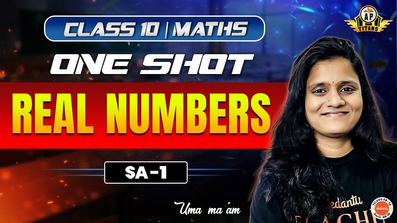 Real Numbers | One Shot Revision 🧮 | SA-1 | AP Board | Class 10 ...