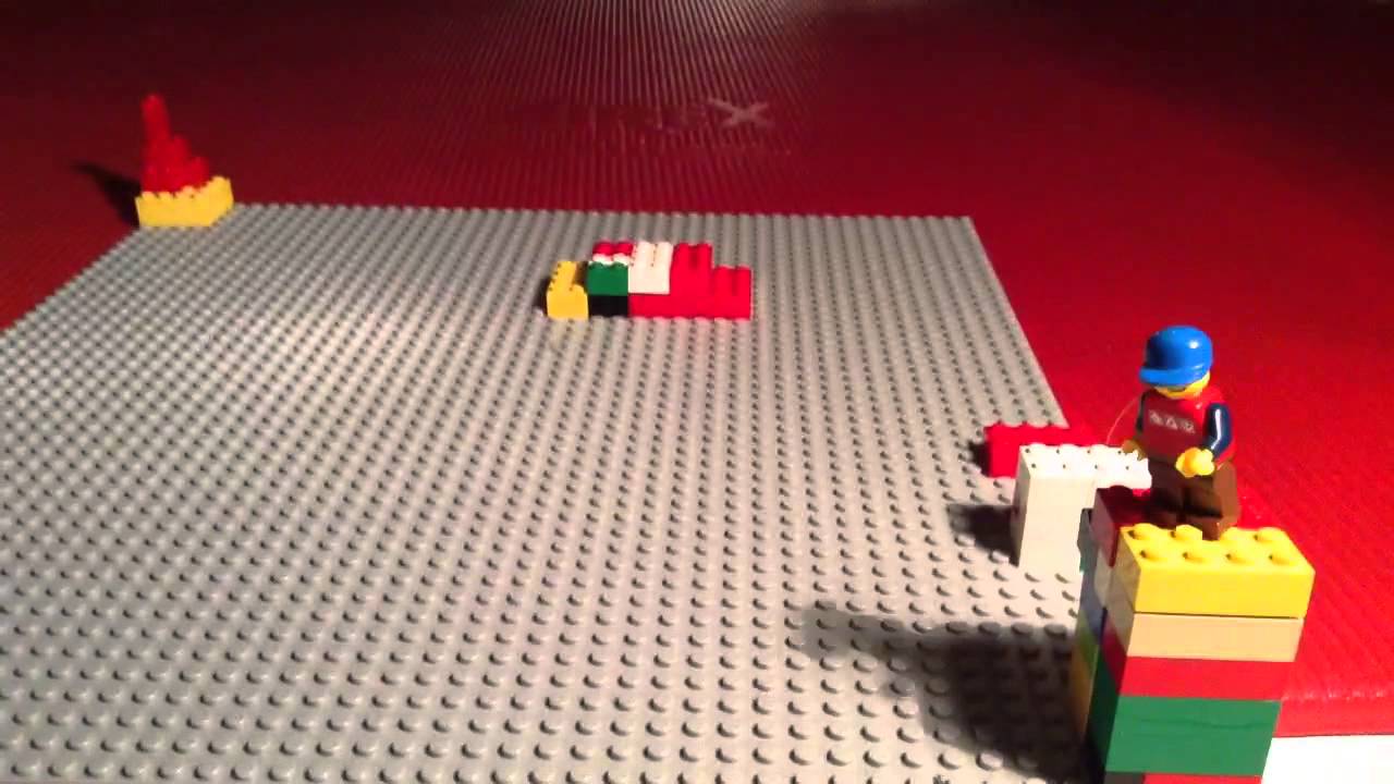 Lego parkour animation - YouTube