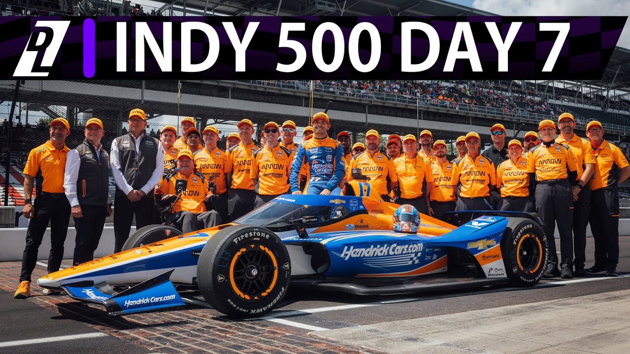 Kyle Larson is Figuring Out Indy - Indy 500 Monday Practice Report ...