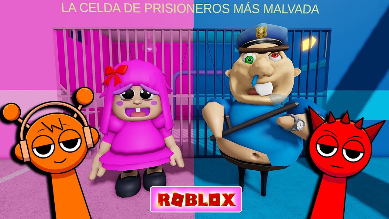 OREN SPRUNKI vs BABY POLLY vs COP BABY BOBBY #roblox #robloxobby - YouTube