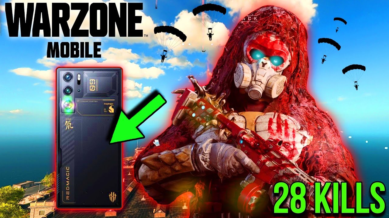 Warzone Mobile New SKAR KING BUNDLE MAX GRAPHICS SMOOTH GAMEPLAY RED ...