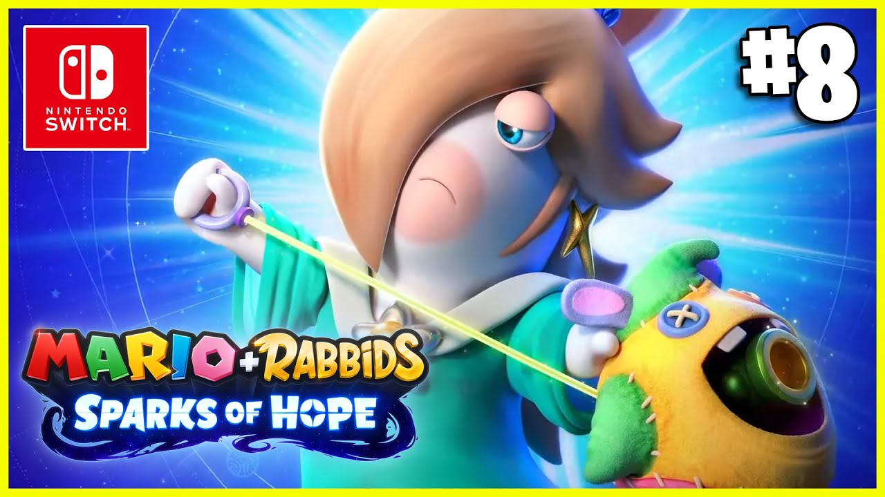 RABBID ROSALINA DOET MEE TEGEN MIDNITE !!! | MARIO + RABBIDS SPARKS of ...