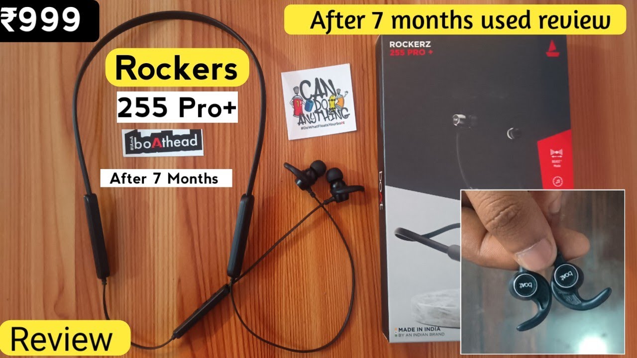 Boat rockers 255 pro plus neckband review | Boat rockers 255 pro+ 7 ...