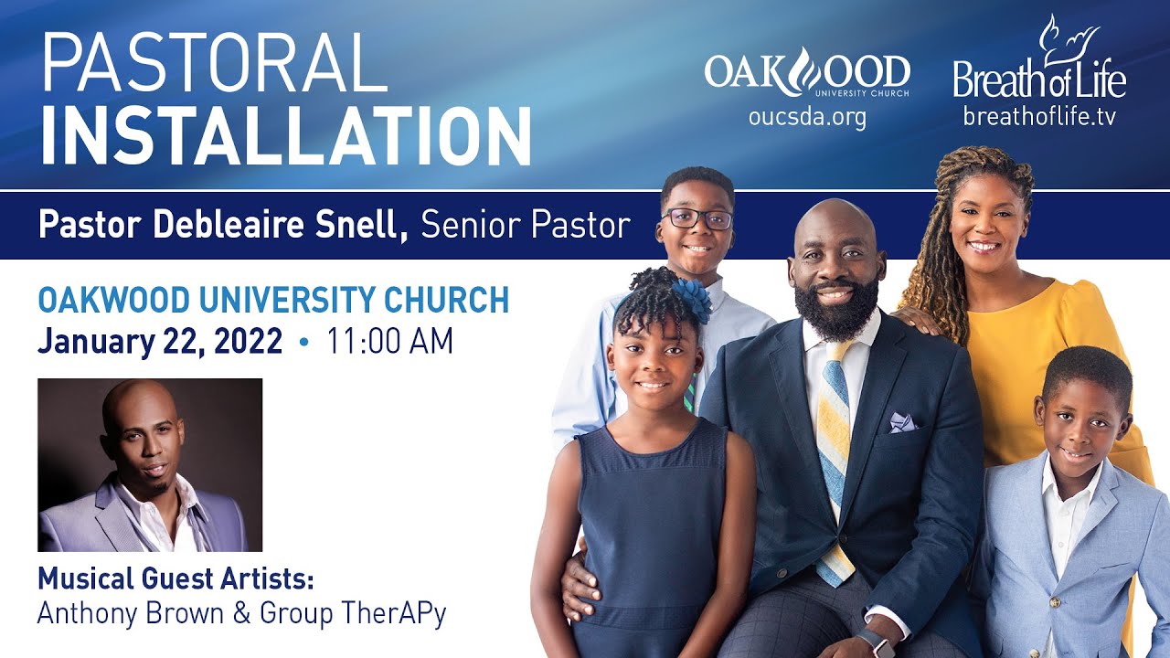 Pastoral Installation of Pastor Debleaire Snell - YouTube