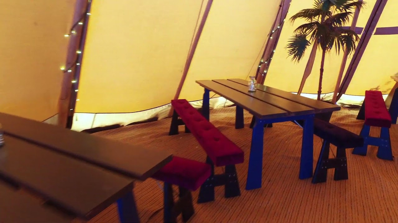 Vallum Farm Tipi - YouTube