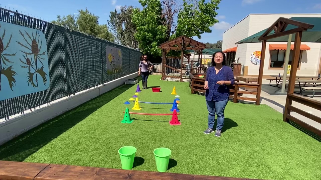 Create an Obstacle Course with Ms. Crisselda and Ms. Ginger - YouTube