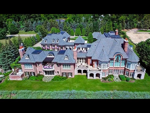 Largest Mansions In Michigan 30,000+ Sq. Ft. Mosher Dolan Built