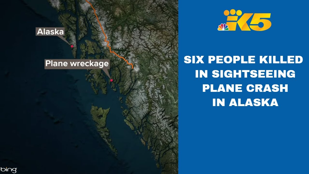 6 dead in Alaska sightseeing plane crash - YouTube