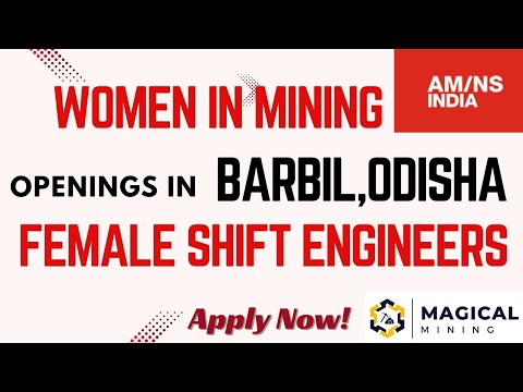 AM/NS India Hiring Female Shift Engineers | Women in Mining Vacancy 👷‍♀ ...