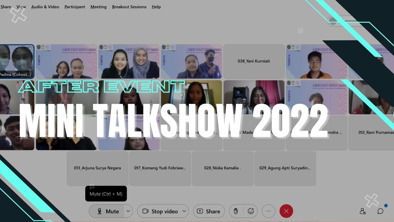 After Event Mini Talk Show 2022 - YouTube