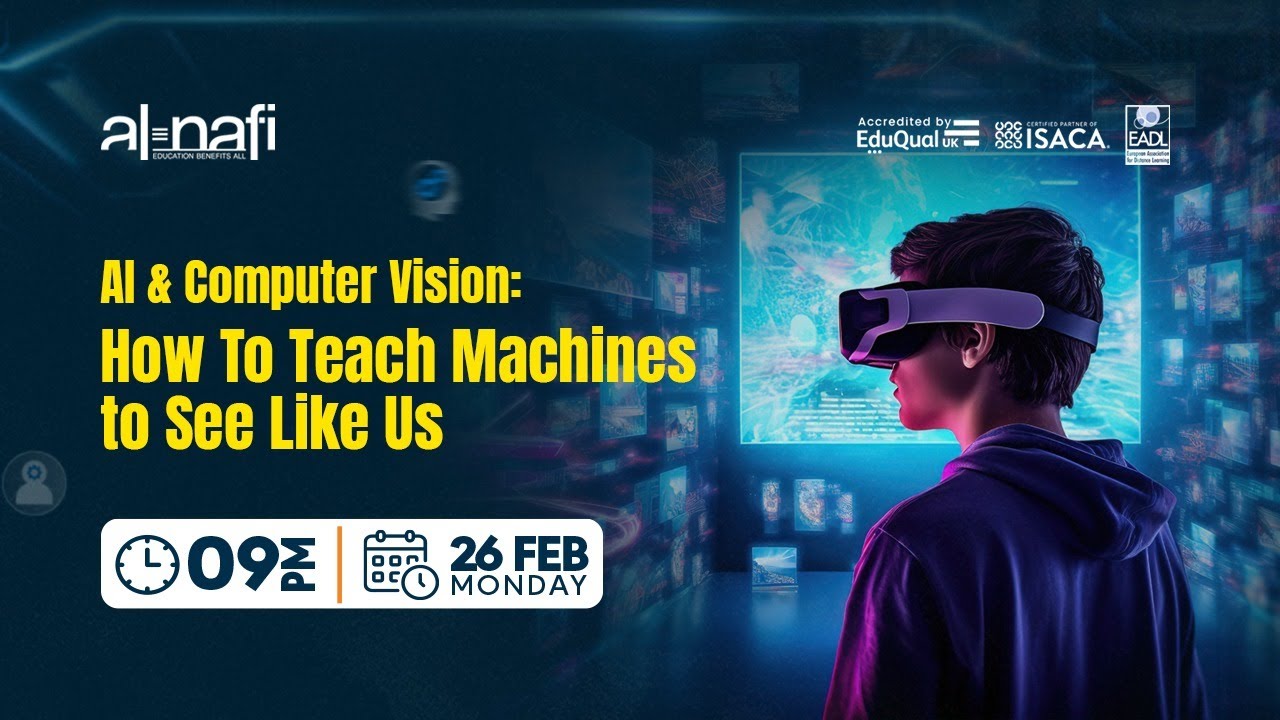 🔴LIVE - AI & Computer Vision: How To Teach Machines to See Like Us ...