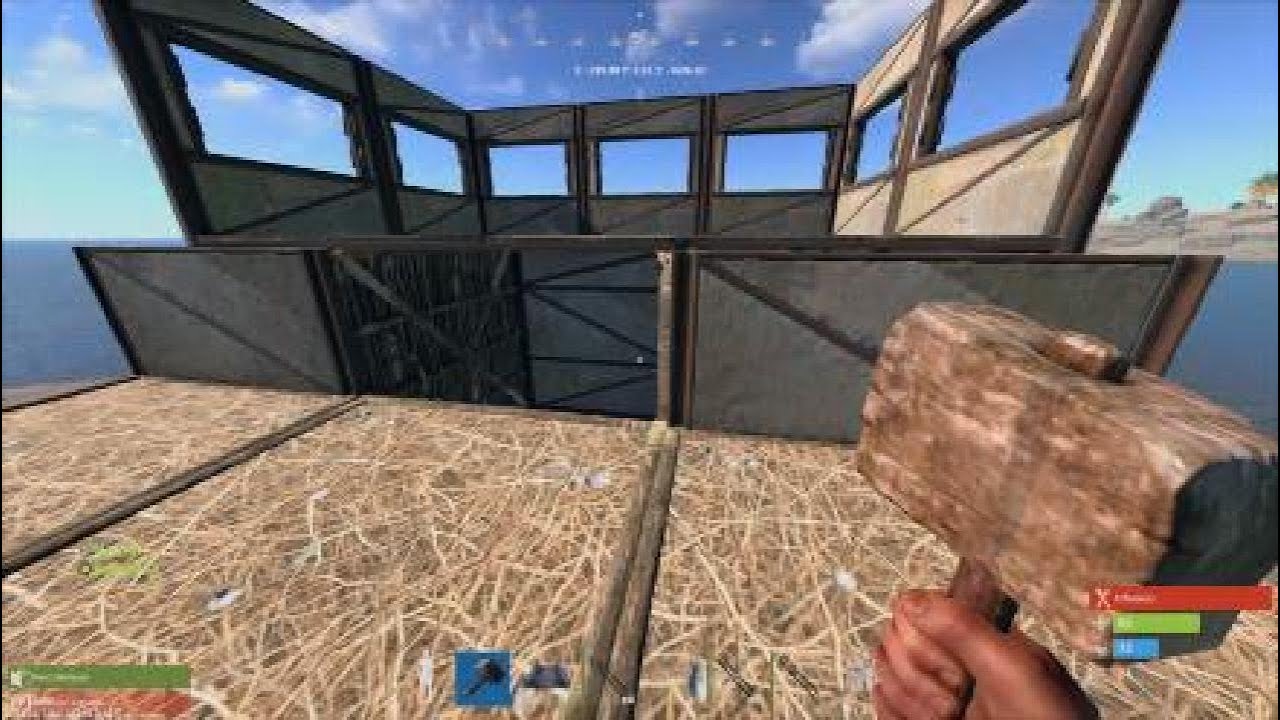 Base 3/3 ,3 bunker china Rust console édition Fr - YouTube