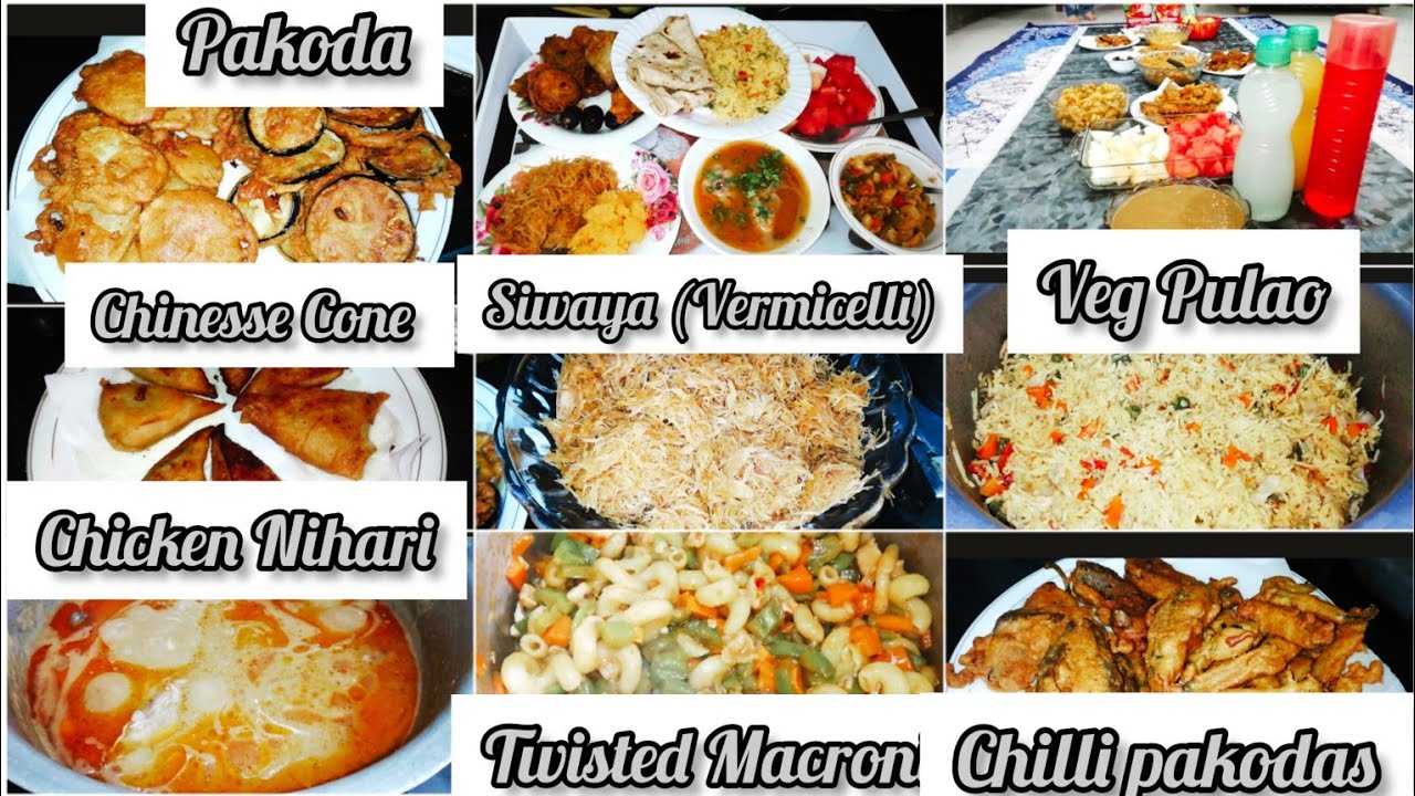 Iftar Dawat Recipes | Dawat Mai kia kia Banaya | Chicken Nihari and ...