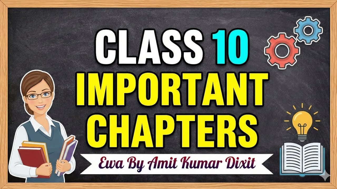 Maths important chapters for class 10 - YouTube