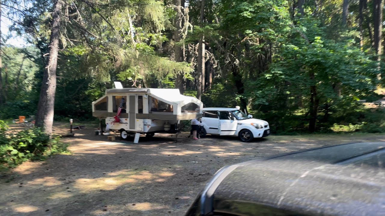 Lake Selmac Oregon Family Trip With Camper - YouTube