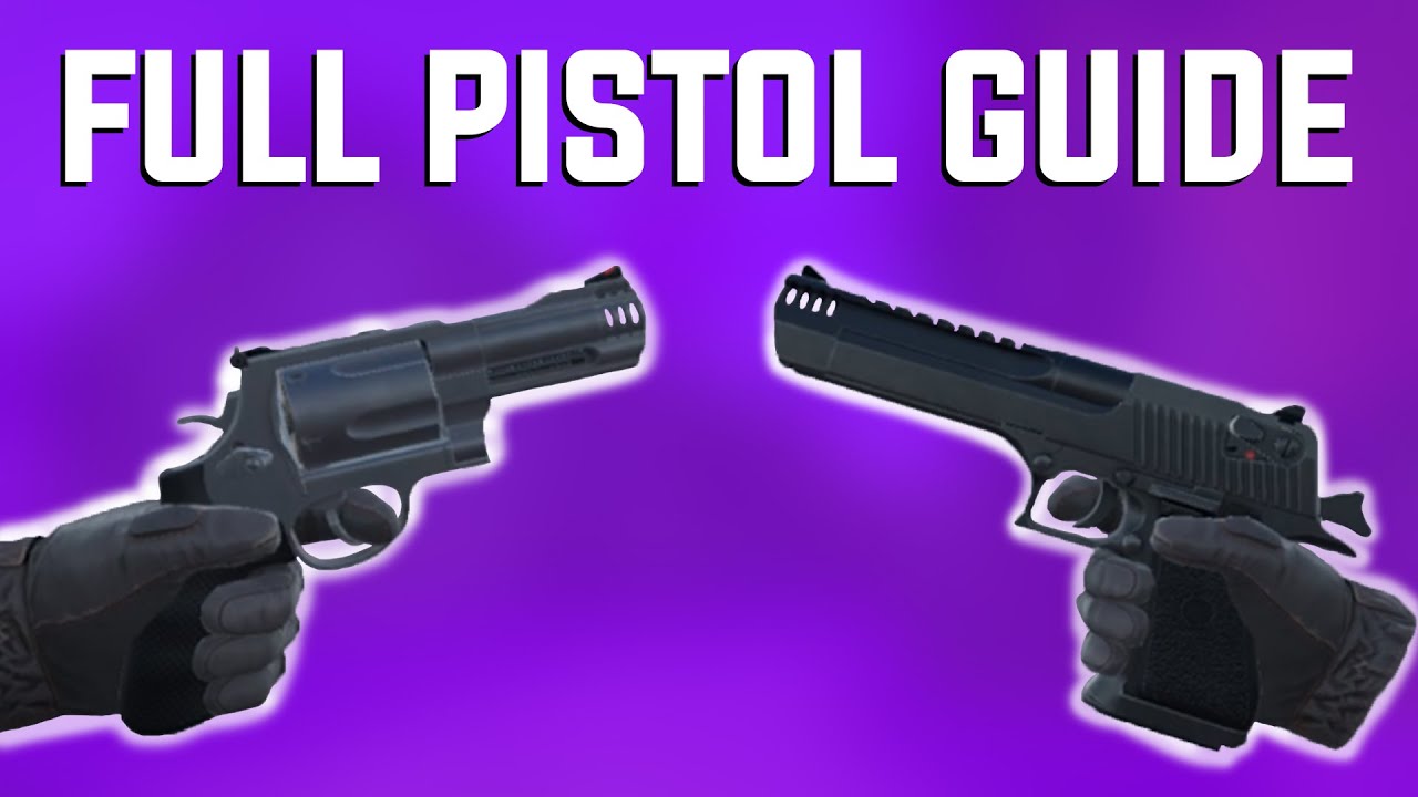 The COMPLETE PISTOL GUIDE for PAVLOV VR! - YouTube