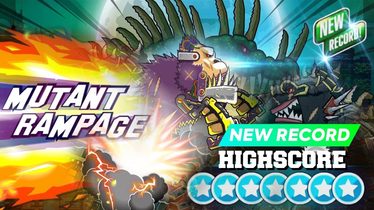Mutant Rampage New Record! High Score! Feral Gorilla Gameplay - YouTube