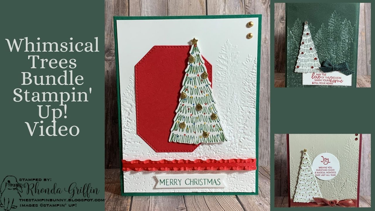 Whimsical Trees Bundle Card Ideas - YouTube