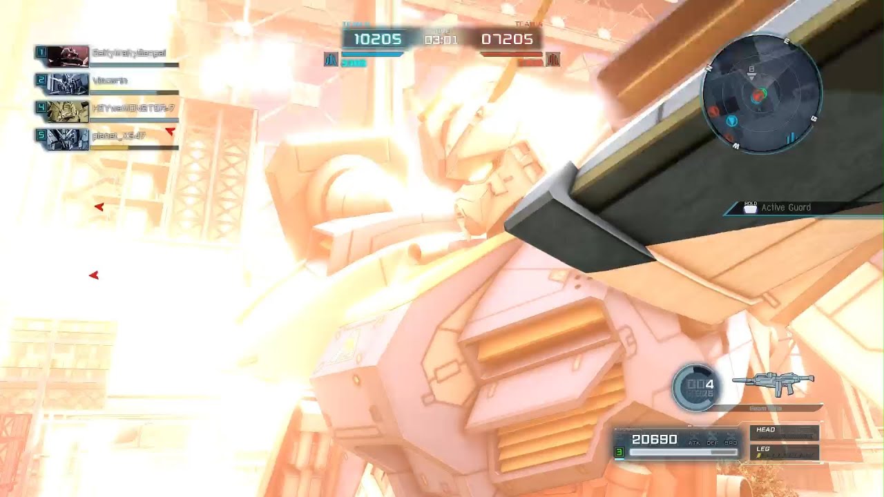 Gundam G-First in 650 Basic Match at Mass Driver Facility - YouTube